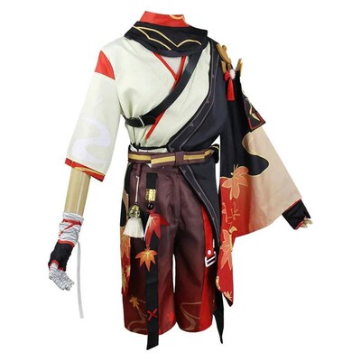 Kazuha Cosplay Costume Game Yuanshen Impact Kaedehara