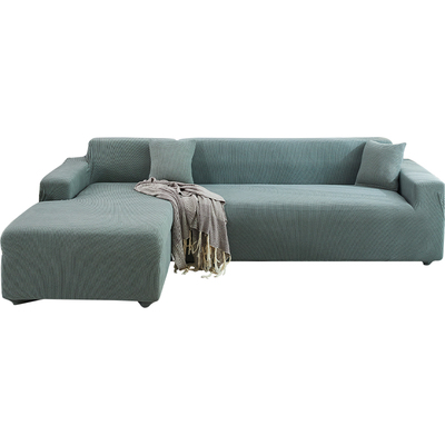 solid color Thick velvet Universal Elastic sofa cover for