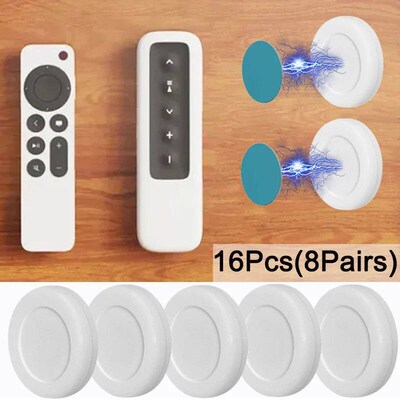 16/2PCS Strong Magnetic Hooks Wall Mount Router Socket Remot