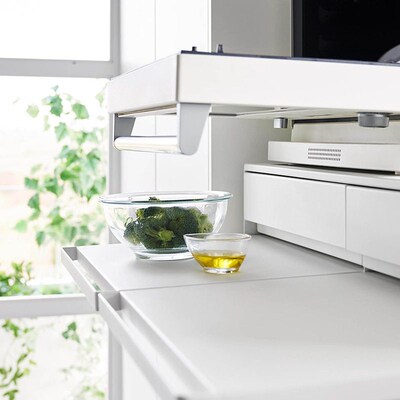 Kitchen Double-open Drawer Storage Rack For Storage Pull-out