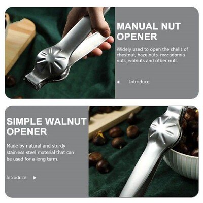 Practical Walnut Opening Opener Openers Manual Simple