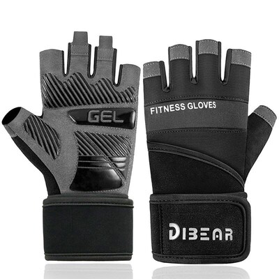 Wrist Support Fitness Gloves AntiSlip HalfFingerY Gloves