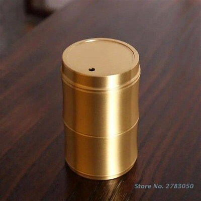 Brass Toothpick Holder Tooth Picks Dispenser Novelty