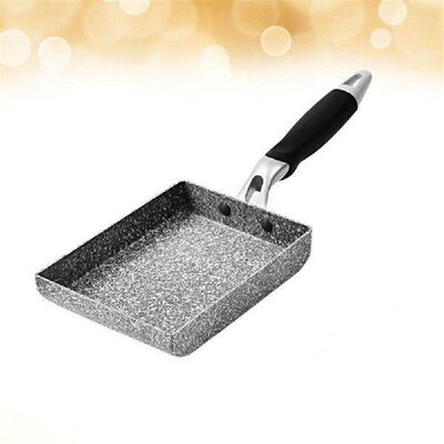 Rectangular Egg Pan Omelette Frying Non Stick Griddle