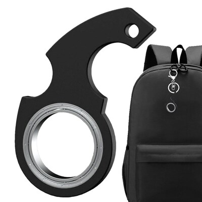 Fingertip Rotation Decompression 钥匙链 Fixture Spinner