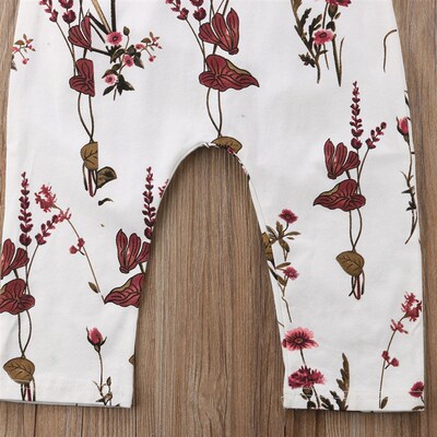 Citgeett Summer Newborn Kids Baby Girl Flower Halter Sleevel
