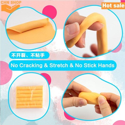 Polymer Clay 50 Colors Modeling Clay for Kids DIY Kits Gift