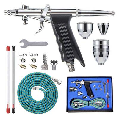 三口径.式116B喷笔套装家具修模型喷补漆皮具上枪色116BK-黑0.305