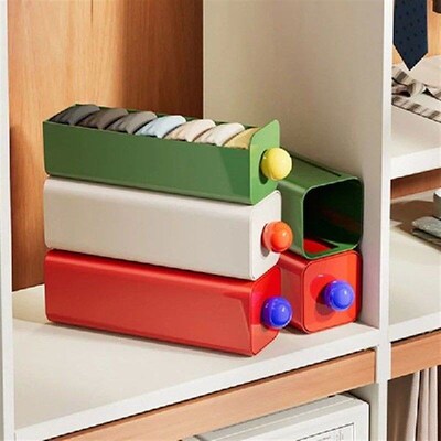1 Pcs Dopamine Wall Mounted Drawer Organiser Desktop