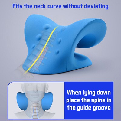 Neck Shoulder Sretcher Neck Pain Relaxer Cervical Traction D