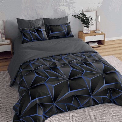 Three Piece Bedding Set Home Textile 3d Digital Printing Qui
