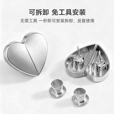 Magnetic curtain clips for door curtains, light-blocking mag