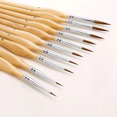 Drawing pencil set Triangular Birch rod watercolor brush