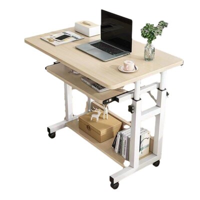 Bedside Table Movable Simple Table Bedroom Rental Home Lapto