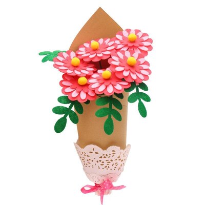 Thanksgvng handmade  themed bouquet materal package g
