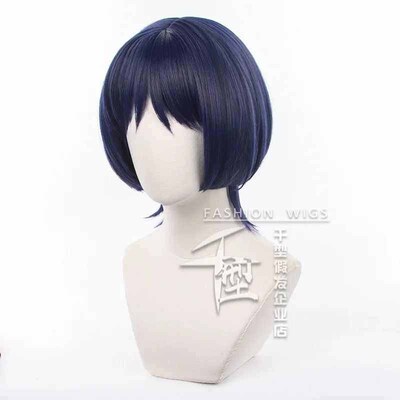 Wanderer Cosplay Wig Game Wanderer Scaramouch Cosplay Synthe