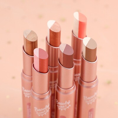 High Quality Double Color Gradient Eye Shadow Stick Matte Ey