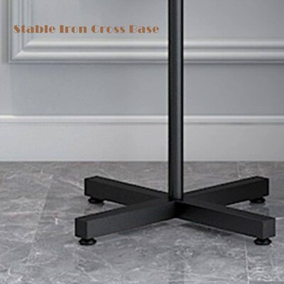 Luxury Coat Rack Floor Standing Clothes Hanger 8 Hooks Multi
