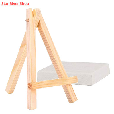 5 Inch DIY Wood Mini Easel Frame Wedding Stander Picture Fra