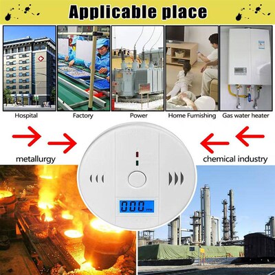 New Household Carbon Monoxide Detection Alarm CO Gas Sensor