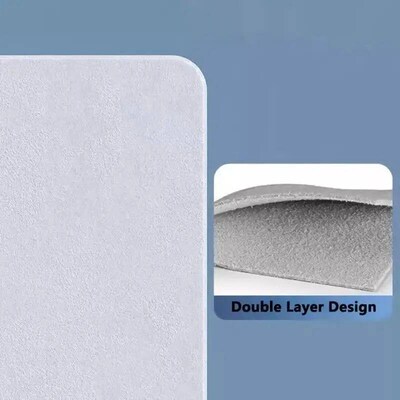 1/5/10PCS Double Suede Polishing Cloth Screen Cleaner Wiper