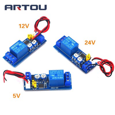 DC 5V 12V 24V Infinite Cycle Delay Timing Time Relay Timer C