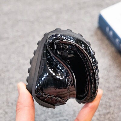 2023 Boys Versatile Glossy Leather Shoes for Party Wedding S