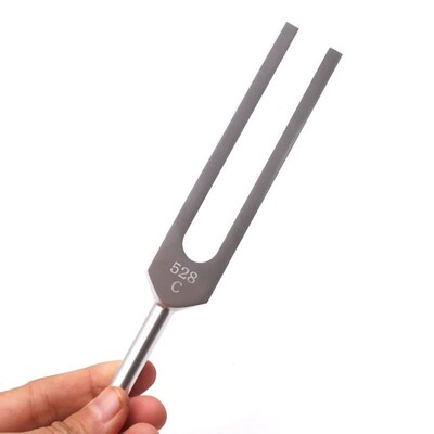 Tuning Fork 528C 528HZ Tuner with Mallet Set for DNA Repair