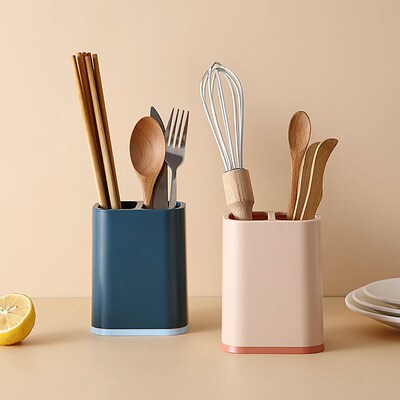 Multifunctional Spoon Fork Knief Chopstick Drain Box Tablewa