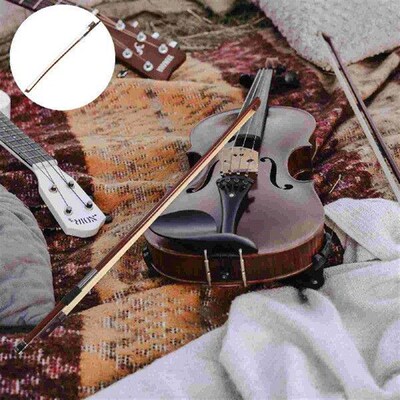 Violin Bow with Horse Hair Practice Rosewood Instrument