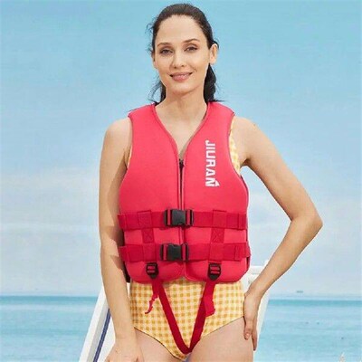 Adjustable Drifting Safety Vest Neoprene Warm Buoyancy