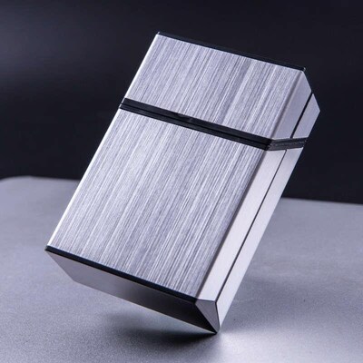 Aluminum alloy cigarette box for men, 20 pack