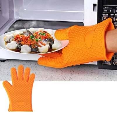 Heat Resistant Silicone Glove Multifunctional Kitchen Gloves