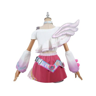 ROLECOS LOL Lovestruck Lux Cosplay Costume LOL Valentines