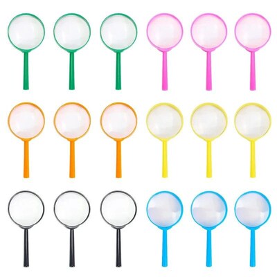 5Pcs Science Toys For Kids Magnifying Glass Outdoor Observat