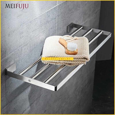 MEIFJ SS304 Stainless Steel owel Rack Bathroom owel Rack Hol