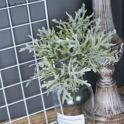 SunMade Ins Antlers Leaf Simulation Fern Plant Accessories