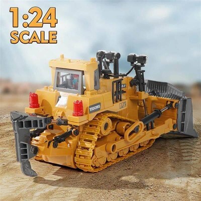 Children 2.4G Remote Control Excavator RC Model Car Toys Dum
