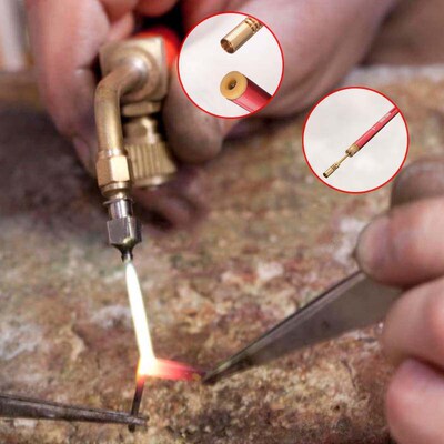 Mini Gas Blow Torch Soldering Iron Gun Butane Cordless Woole