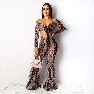 Womens Serpentine Set女装蛇纹套装