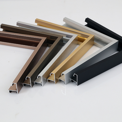 立体铝合金相框金属画框框挂墙摆台广告海报框制度框定制