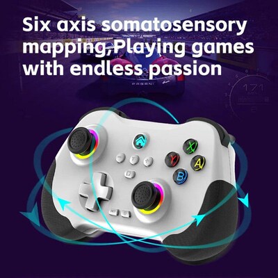 Z01 Wireless Gamepad Gaming Controller Wake up Joystick 6-ax