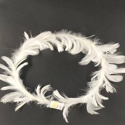 New glowng feather wreath LED brght flash wreath scenc spot