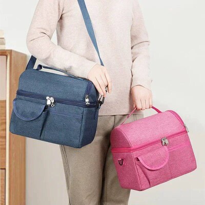 Lunch Bag Reuable Inulated Thermal Bag Women Men Multifuncti