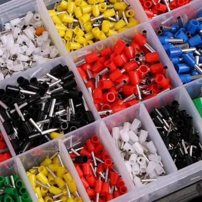 2120Pcs/Set Insulated Cord Pin End Terminal Bootlace Ferrule
