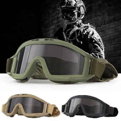 Airsoft Goggles Desert Locust Goggles Anti Fog Safety