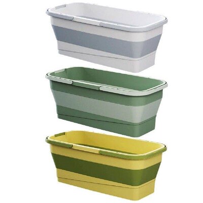 22L Folding Mop Barrel Large Capacity Rectangular Handy