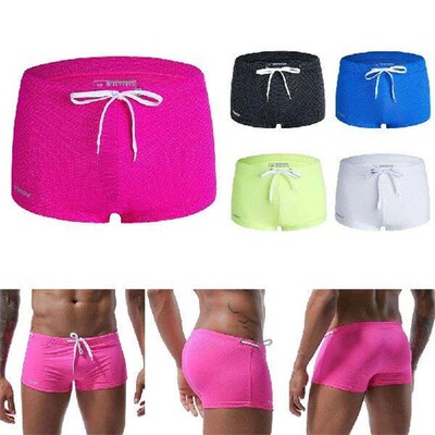 Men Swimwears Low Rise Swim Briefs Mens Swimming Trunks