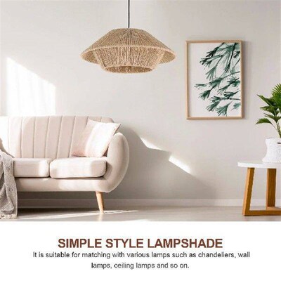 Night Stand Lamp Weaving Shade Lamps Shades Small Lampshade