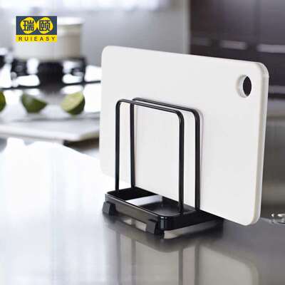 Layered Chopping Board Rack Kitchen Storage Rack Nordic Mode